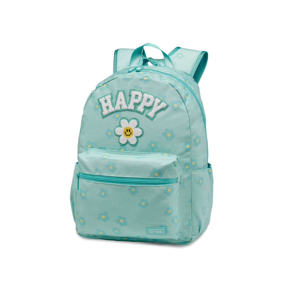 Top Trenz Canvas Daisy Happy Patch Backpack – Little Toes