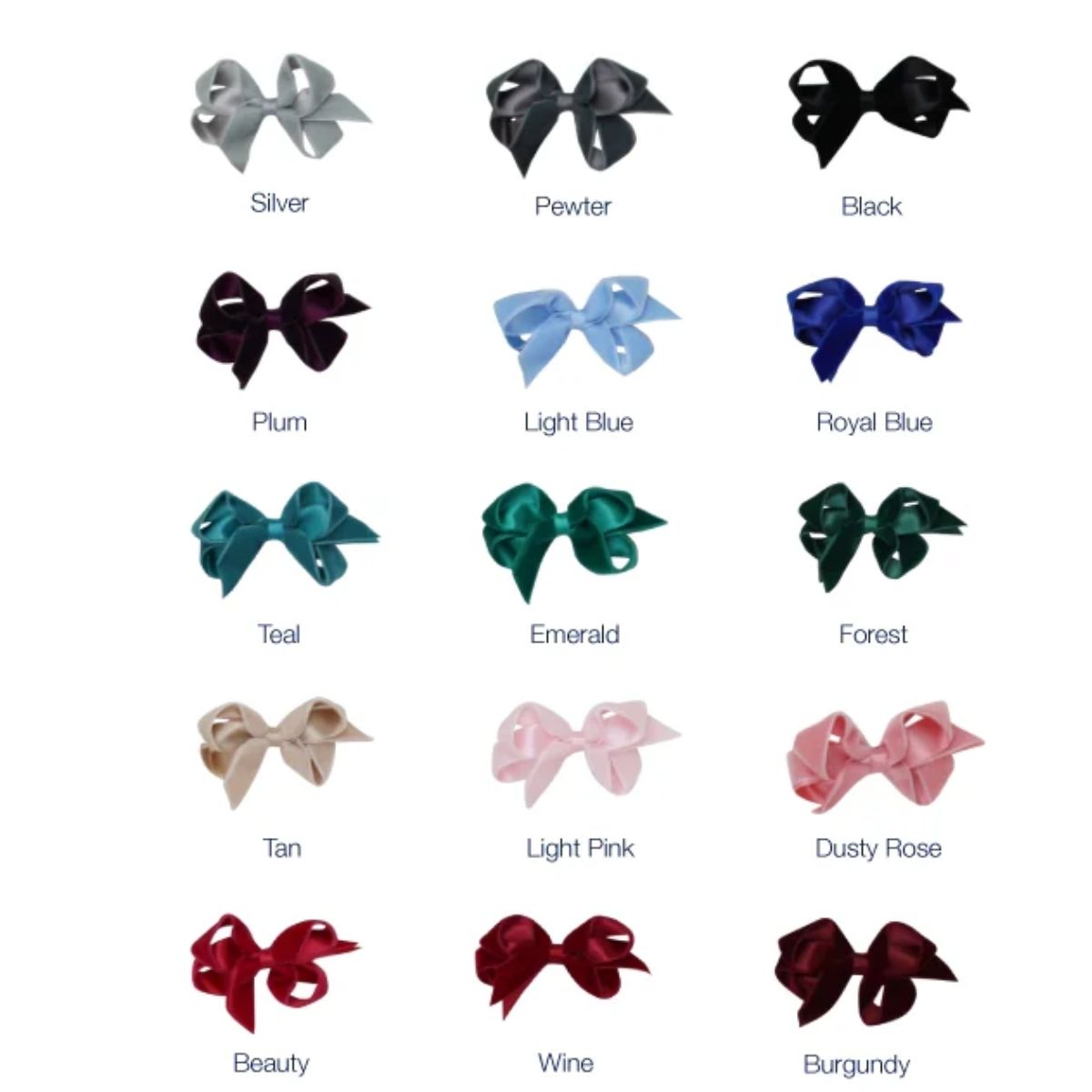 Bows Arts Satin Bow – Little Toes