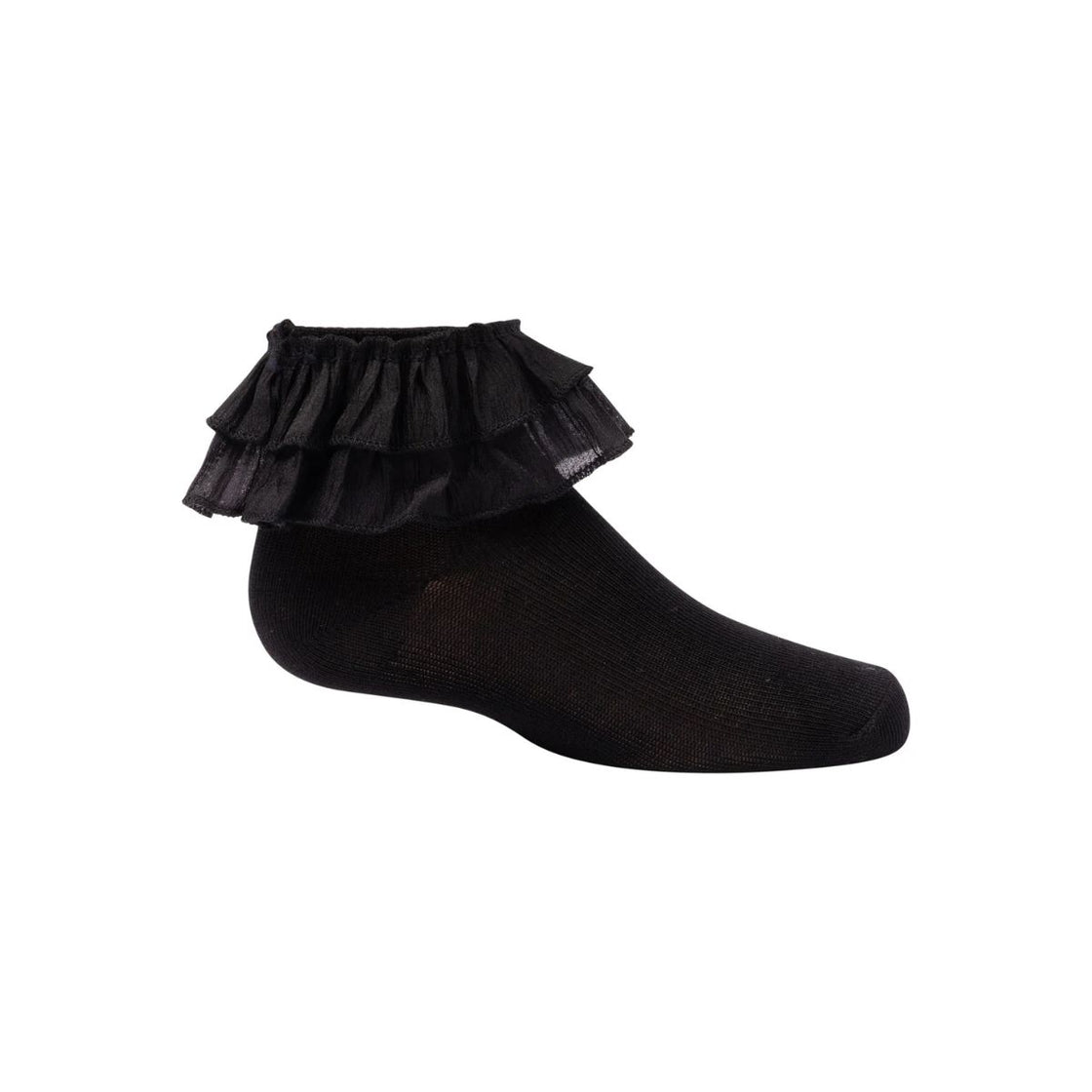 Zubii Chiffon Double Ruffle Anklet - 1319 – Little Toes